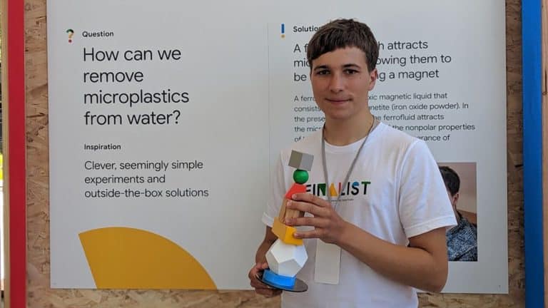 Luso-descendente Fionn Ferreira ganha a Google Science Fair 2019!
