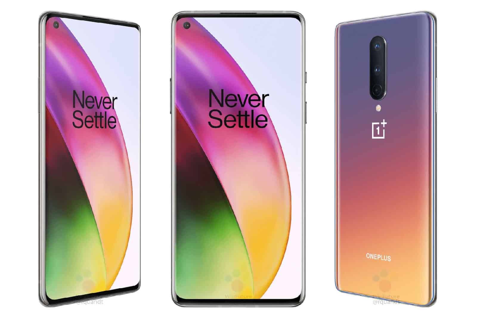 Novo Leak revelou as cores do novo OnePlus 8! Realmente incríveis!