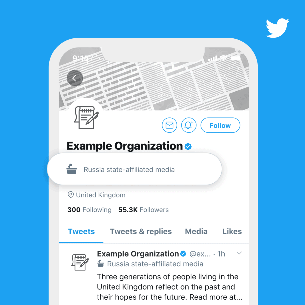 Twitter vai adicionar “labels” a contas afiliadas ao governo | Leak
