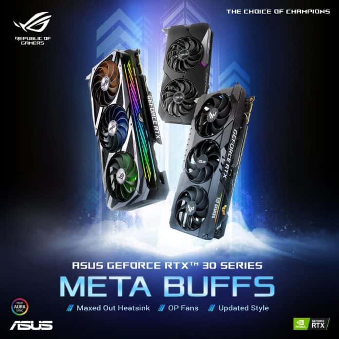 ASUS ROG RTX 30! Mais poderosas, mais agressivas e mais RGB! | Leak