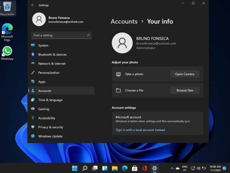 Como utilizar o Windows 11 sem uma conta Microsoft (offline) | Leak