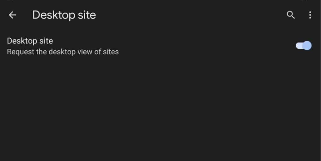Chrome Android vai abrir a versão desktop dos sites por defeito - Leak