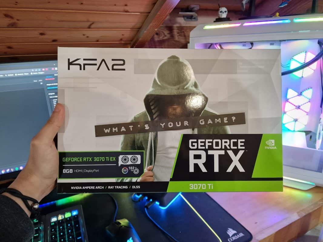 (Análise) KFA2 RTX 3070 Ti EX: Desempenho com RGB | Leak
