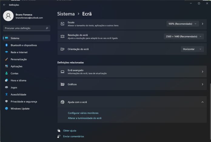 Windows 11: como alterar a taxa de atualização e poupar! | Leak