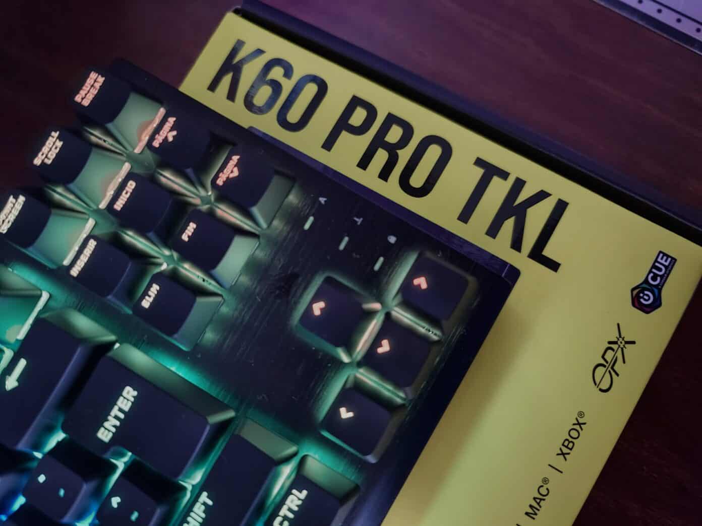 (Mini-Review) Teclado Corsair K60 Pro TKL OPX | Leak