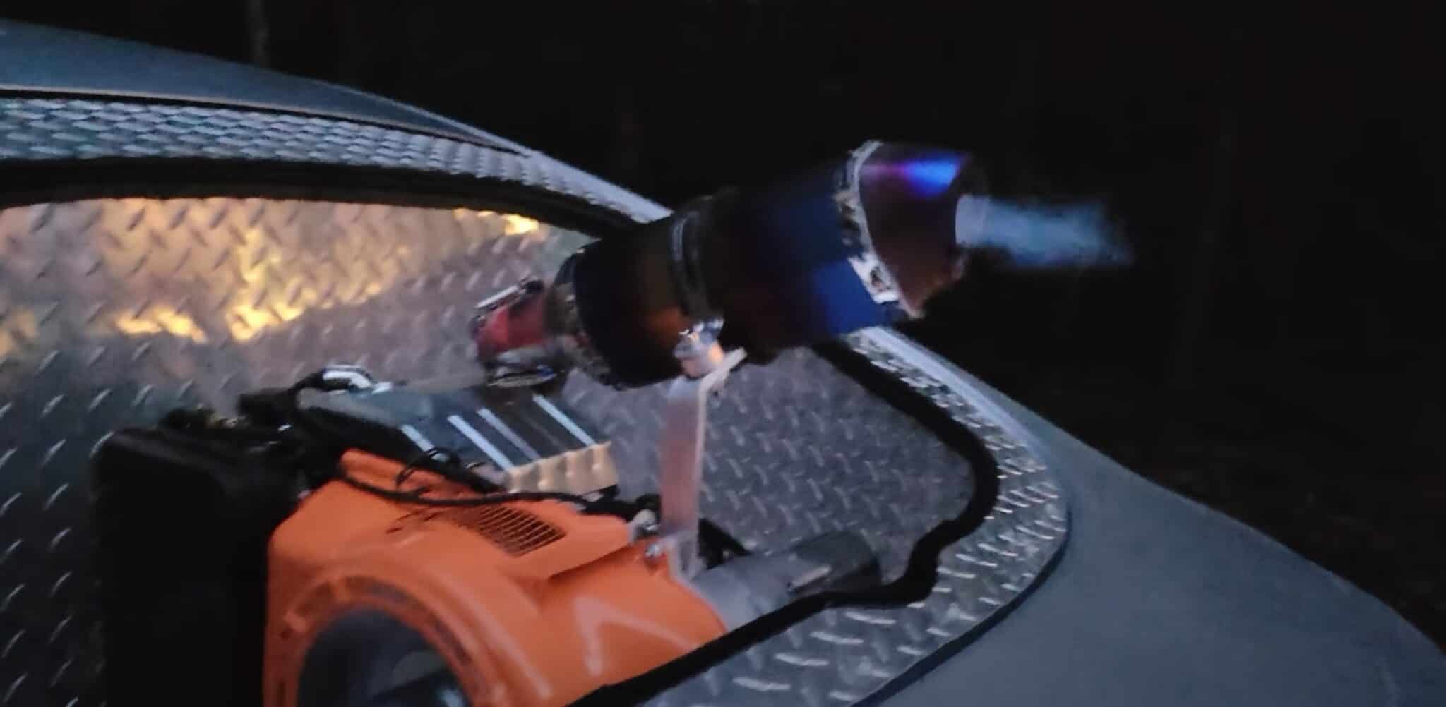 Tesla Model S percorre 2500 kms ligado a um gerador | Leak