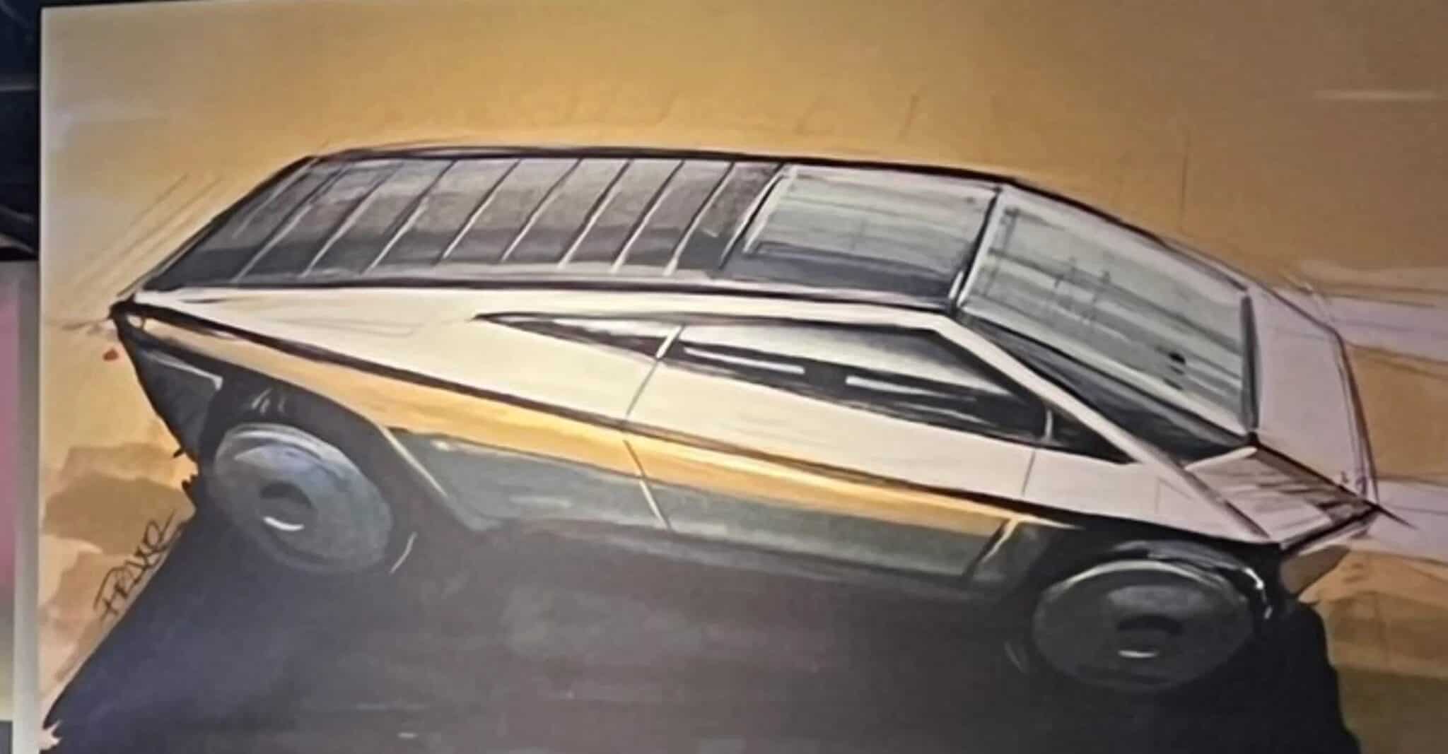 Cybertruck com duas portas? Internet está a ferver! | Leak